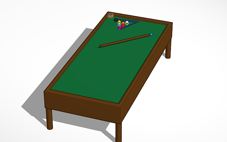 3D design Pool Table | Tinkercad