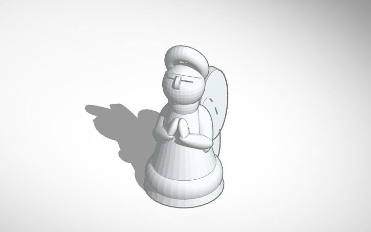 3D design angel ornament | Tinkercad