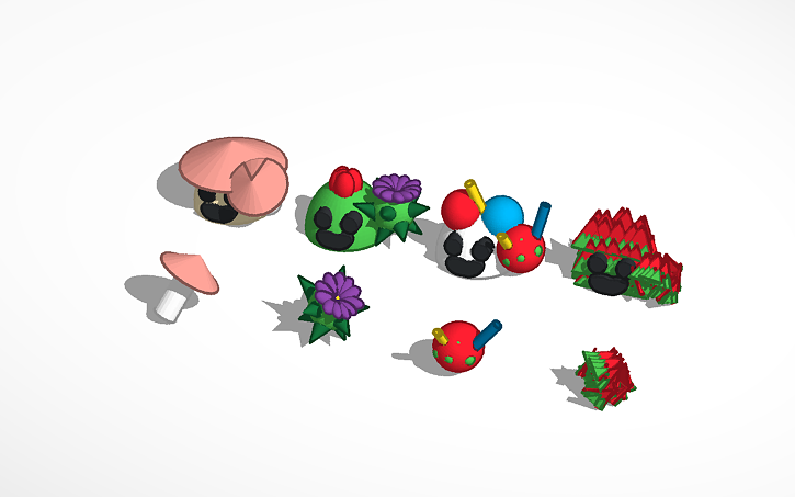 3D design SPIKE SKINS PACK | Tinkercad