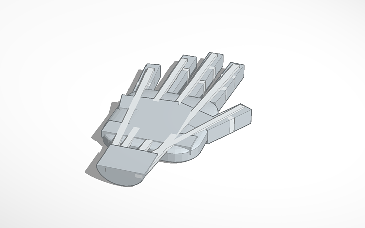 3D design Prosthetic Hand | Tinkercad