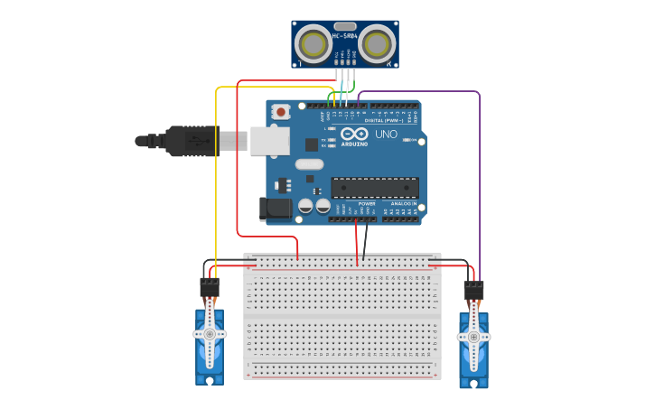 Circuit design practica 6 | Tinkercad
