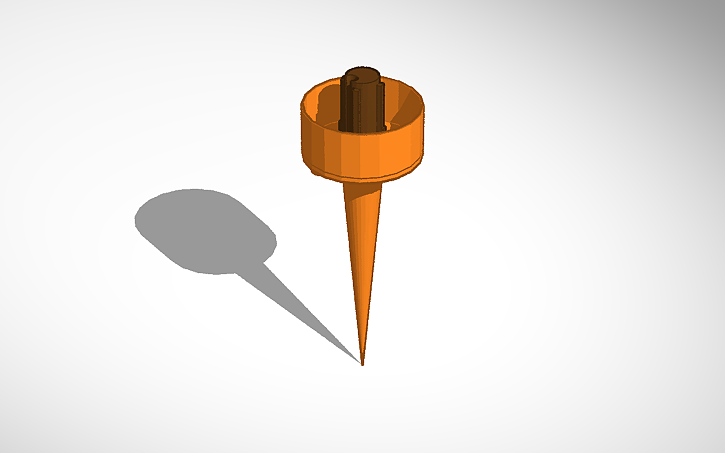 3d Design Plant Watering Tinkercad