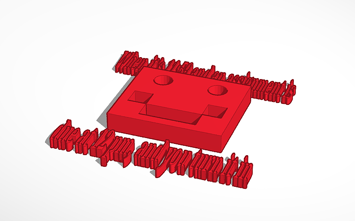 3D design Buzzer Beater | Tinkercad