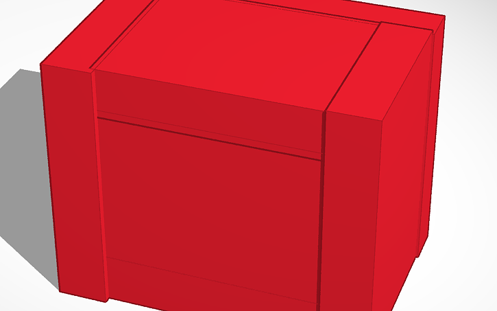 3D design der kasten - Tinkercad