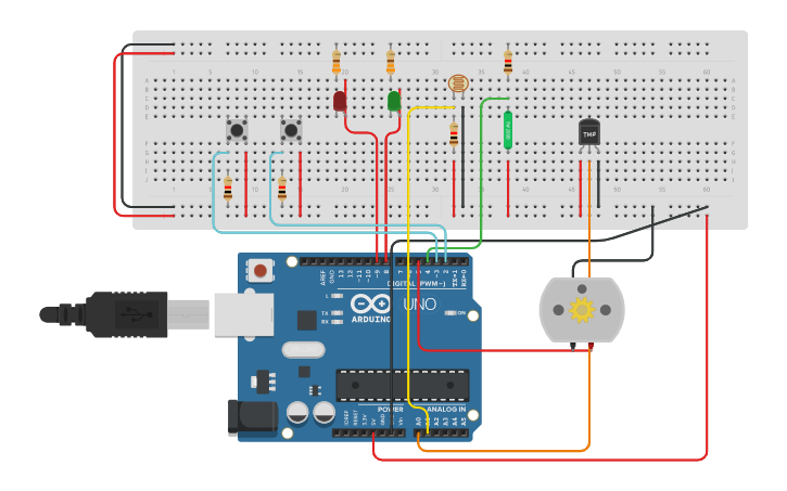 Circuit Design Controllo Motore Cc Tinkercad