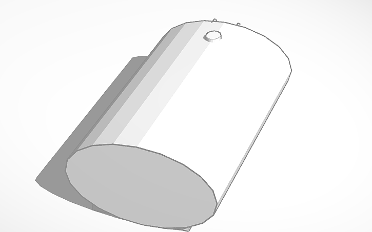 3D design fertilizer tank - Tinkercad