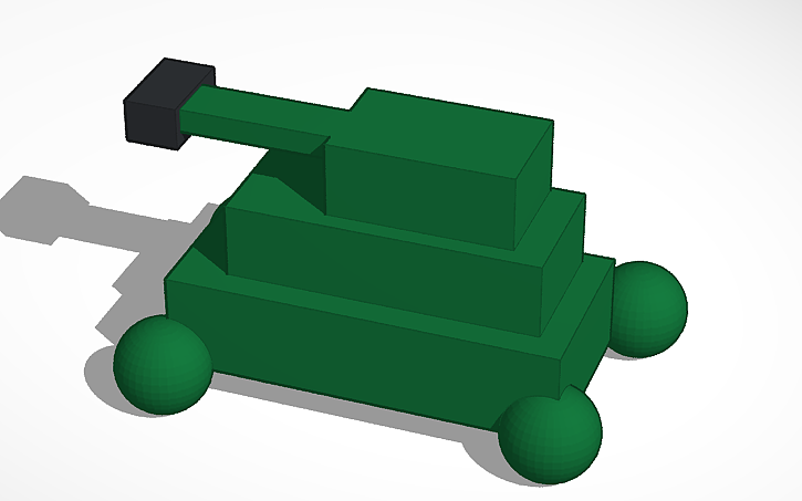 3D design Tanky | Tinkercad
