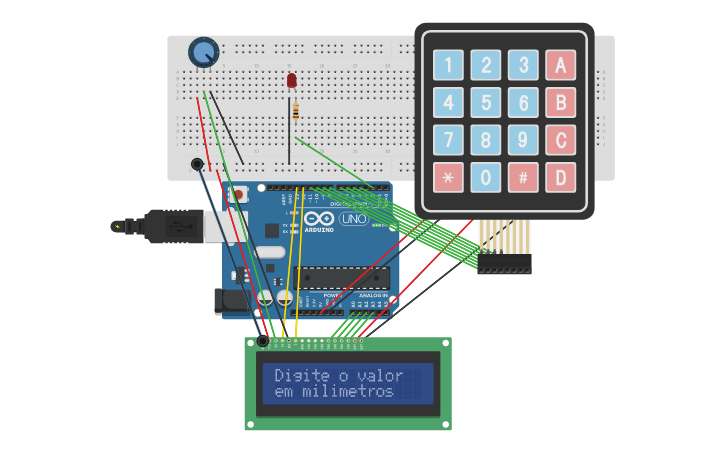 Circuit design circuito lcd te | Tinkercad