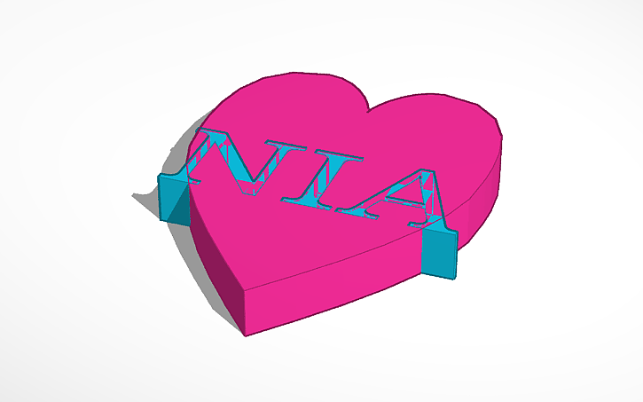 3D design mitib nia - Tinkercad