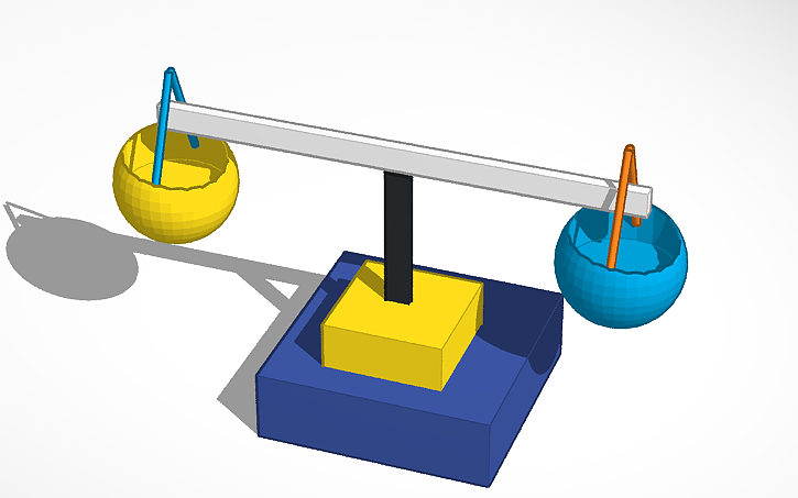 3D design weighing 2 - Tinkercad