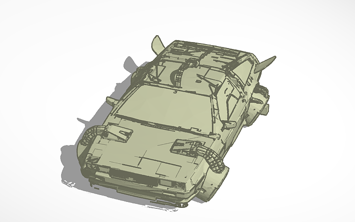3D design Cyberpunk. - Tinkercad