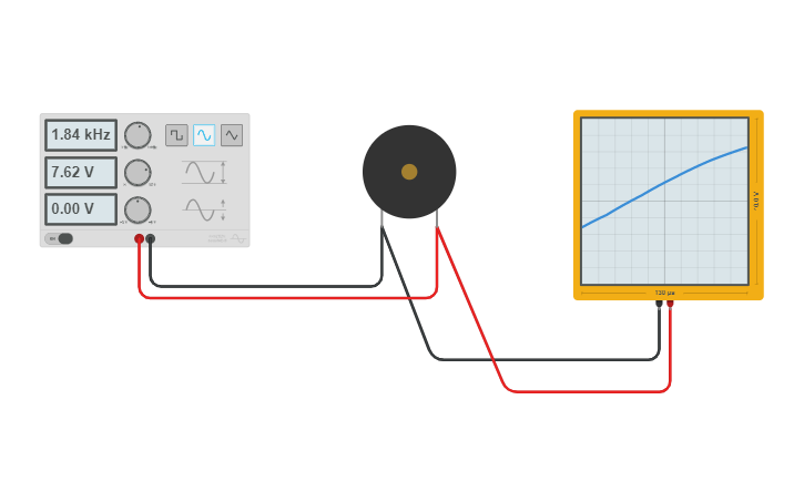 Circuit Design Utilisation Dun Oscilloscope Buzzer Tinkercad