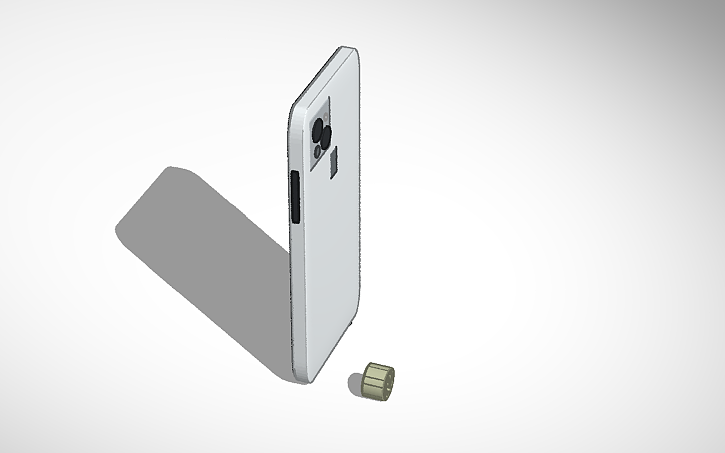 3D design Smartphone Ecomaped - Tinkercad