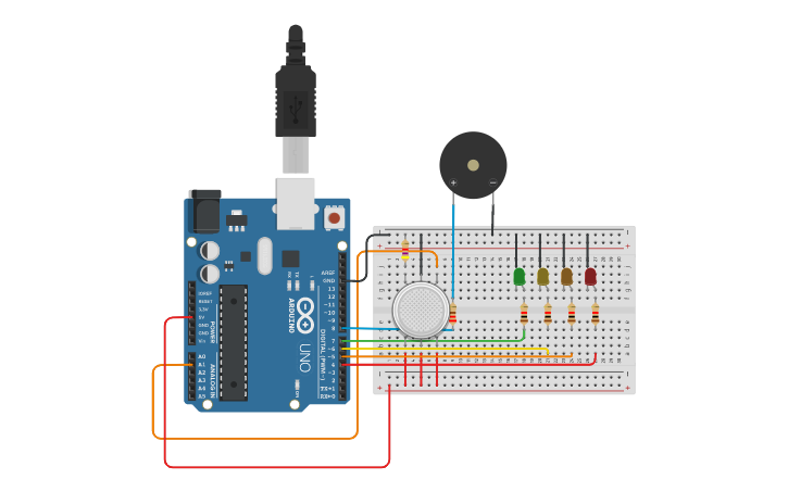 Circuit design Sensor asap - Tinkercad Circuit design Sensor asap - Tinkercad