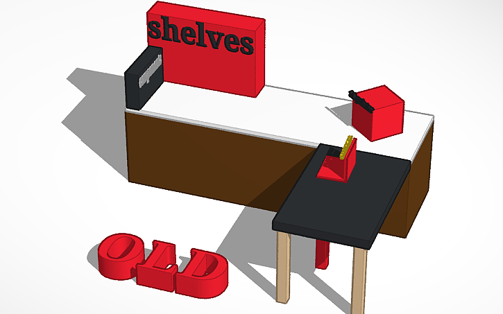3D design Old Workshop - Tinkercad