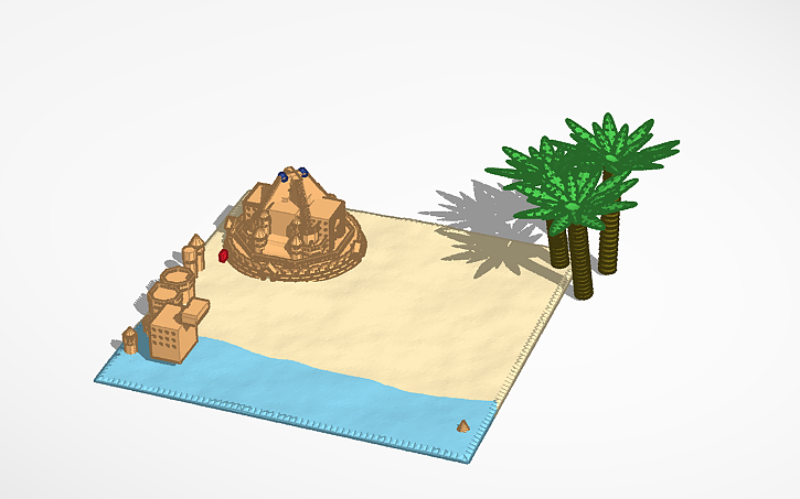 3D design Sandcastle Contest: The highest sand castle (v1) - Tinkercad
