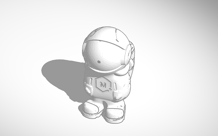 3D design Astronaut - Tinkercad