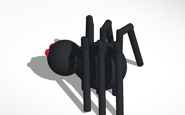 3D design Spider - Tinkercad