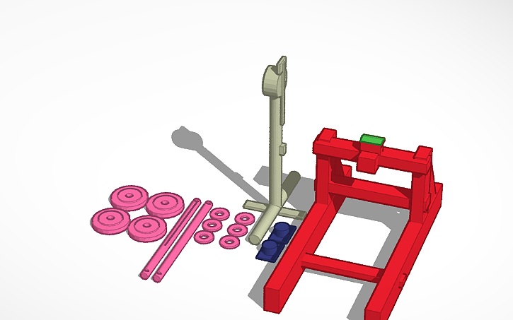 3D design Catapult - Tinkercad
