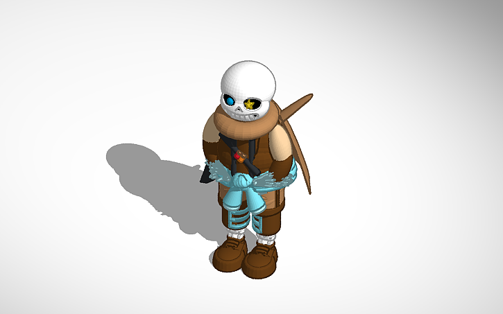 3D design Multiverse protector Ink!Sans | Tinkercad