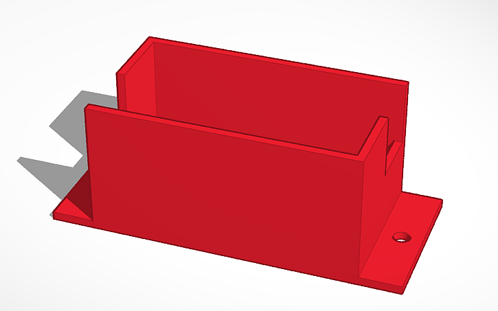 3D design Robot Battery Box 1 - Tinkercad