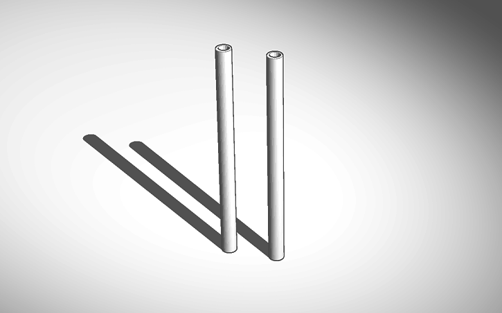 3D design Filtered straw | Tinkercad