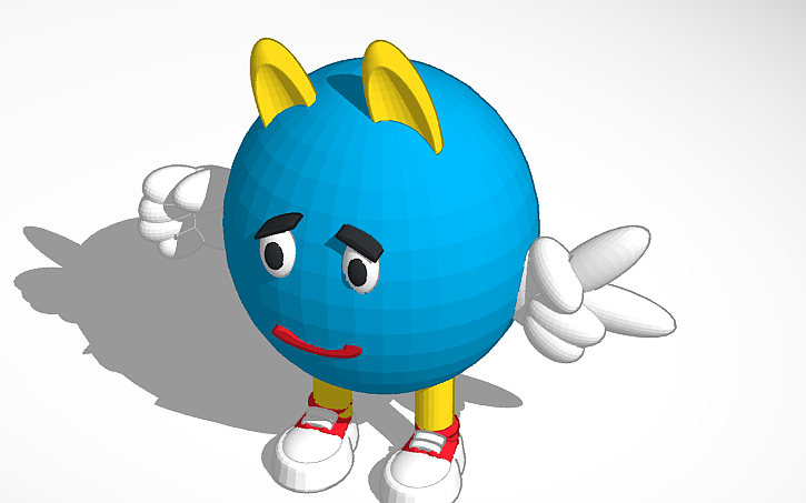 3d Design Mr Circle Tinkercad