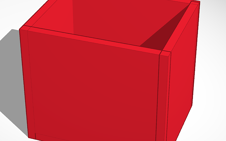 3D design cooler - Tinkercad