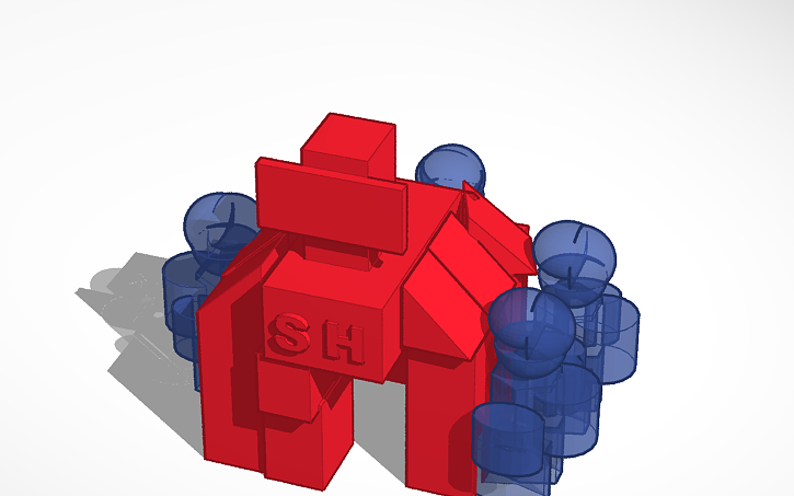 3D design Scuba Safe House | Tinkercad