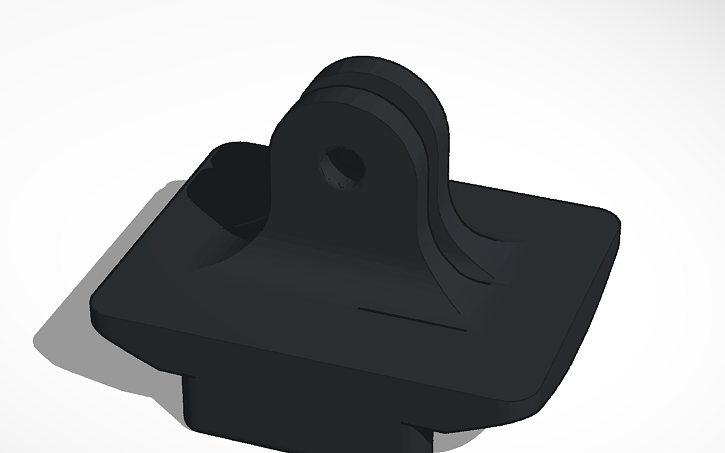 3D design Best GoPro Mount - Tinkercad