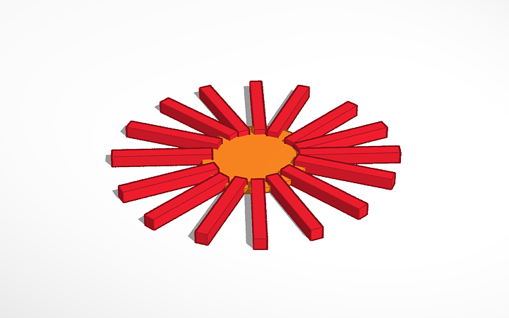 3D design The sun basic | Tinkercad
