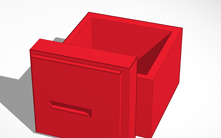 3D design small money box - Tinkercad