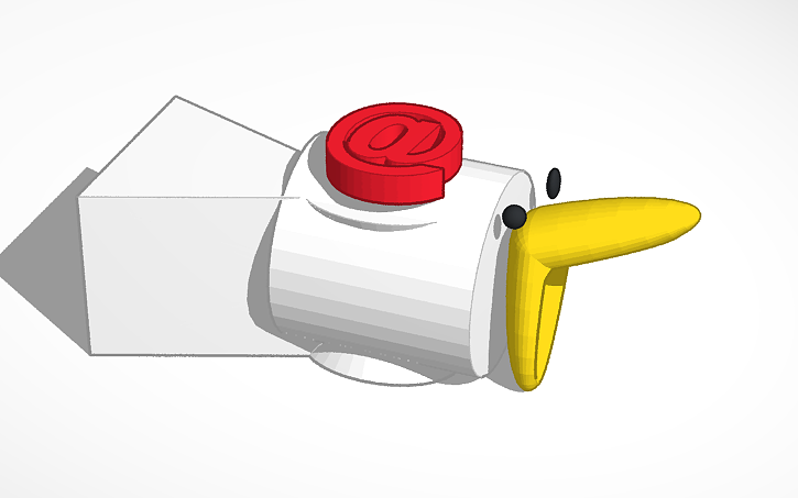 3d Design Duck Tinkercad