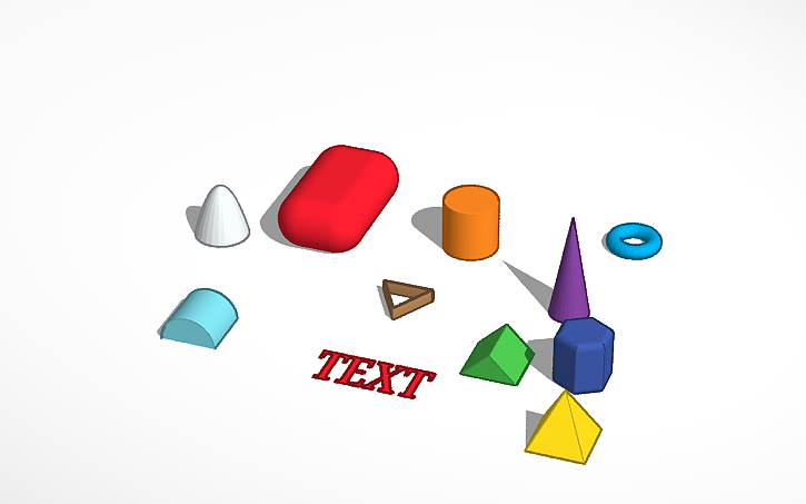 3d Design Shape Tinkercad