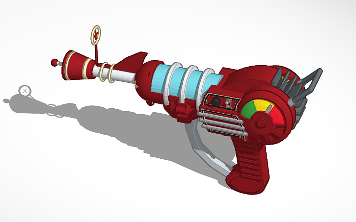 3D design fortnite Ray Gun - Tinkercad