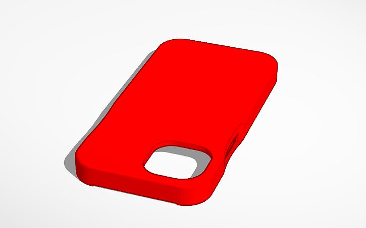 3D design Iphone 13 Mini Phone Case V.1 - Tinkercad