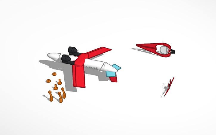 3D design Airplanes - Tinkercad