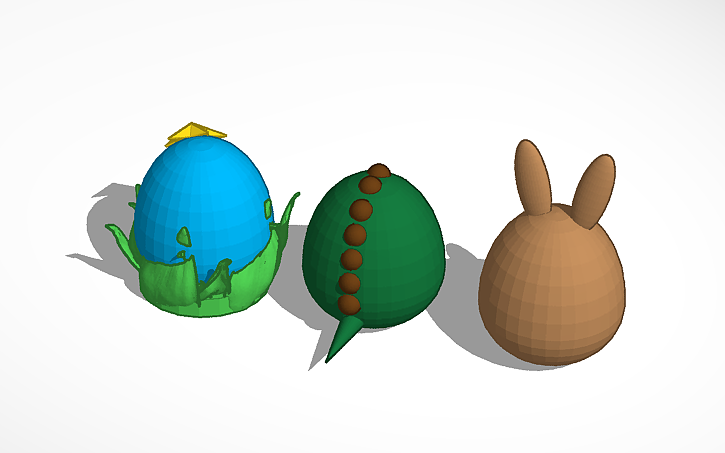 3D design huevos adopt me - Tinkercad