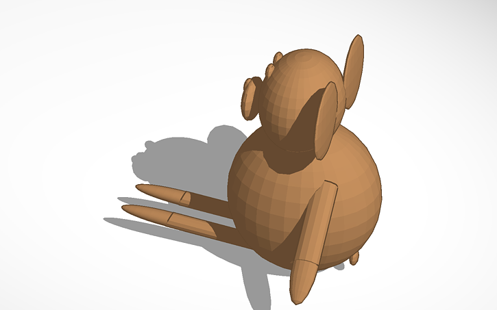 3D design Teddy Bear | Tinkercad
