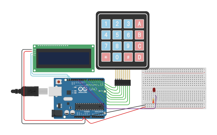 Circuit Design Password Tinkercad
