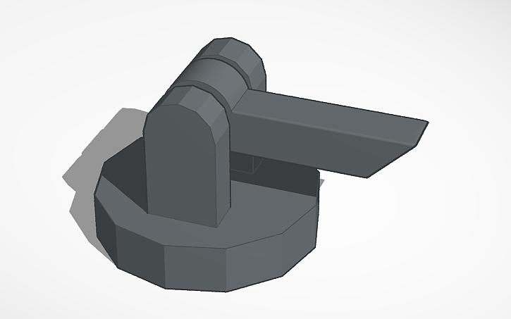 3D design Cannon - Tinkercad