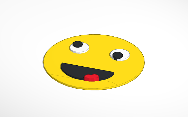 3D design Derp Smiley Face (aka Sigmund Chow) | Tinkercad