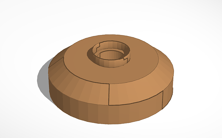 3d Design Center Cone 72mm Tinkercad
