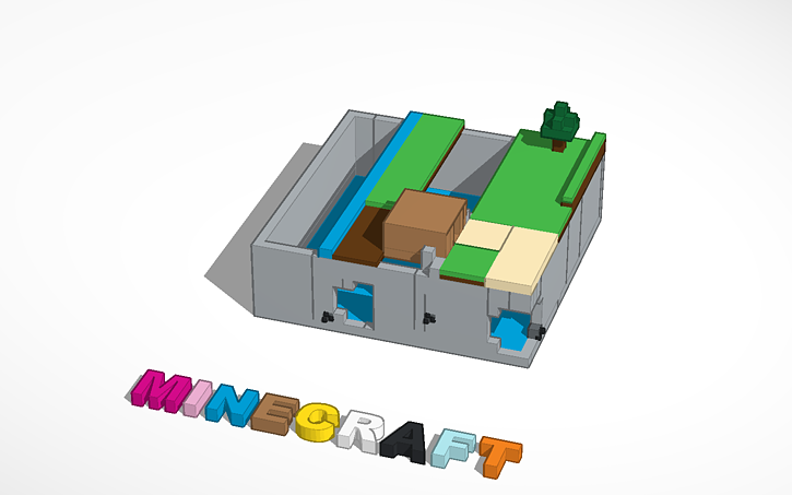 3D design Minecraft | Tinkercad