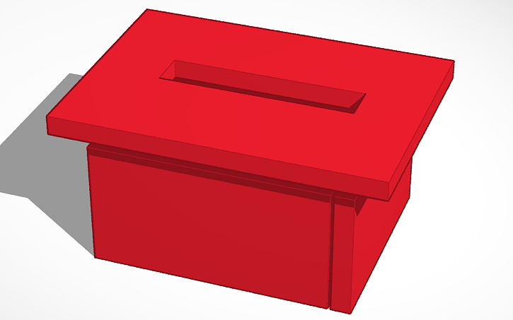 3D design Mailbox - Tinkercad