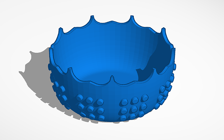 3d Design Revolve Planter Vessel Extras Tinkercad