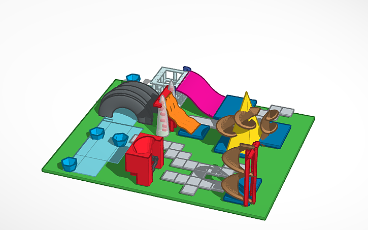 3D design Parque Acuatico | Tinkercad