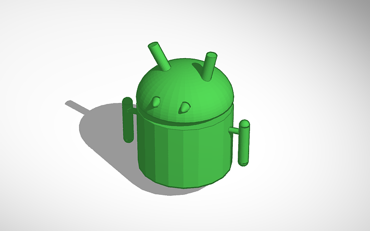 3D design Android Logo | Tinkercad