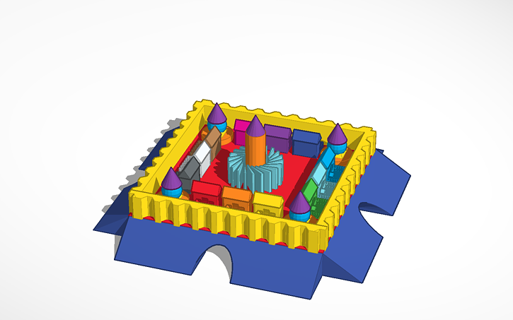 3d Design Copy Of 성 Tinkercad