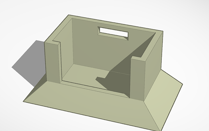 3D design ht stand radioddity gd77 - Tinkercad
